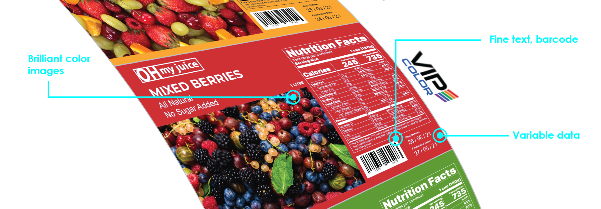 VP750 - Industrial Color Label Printer - VIPColor