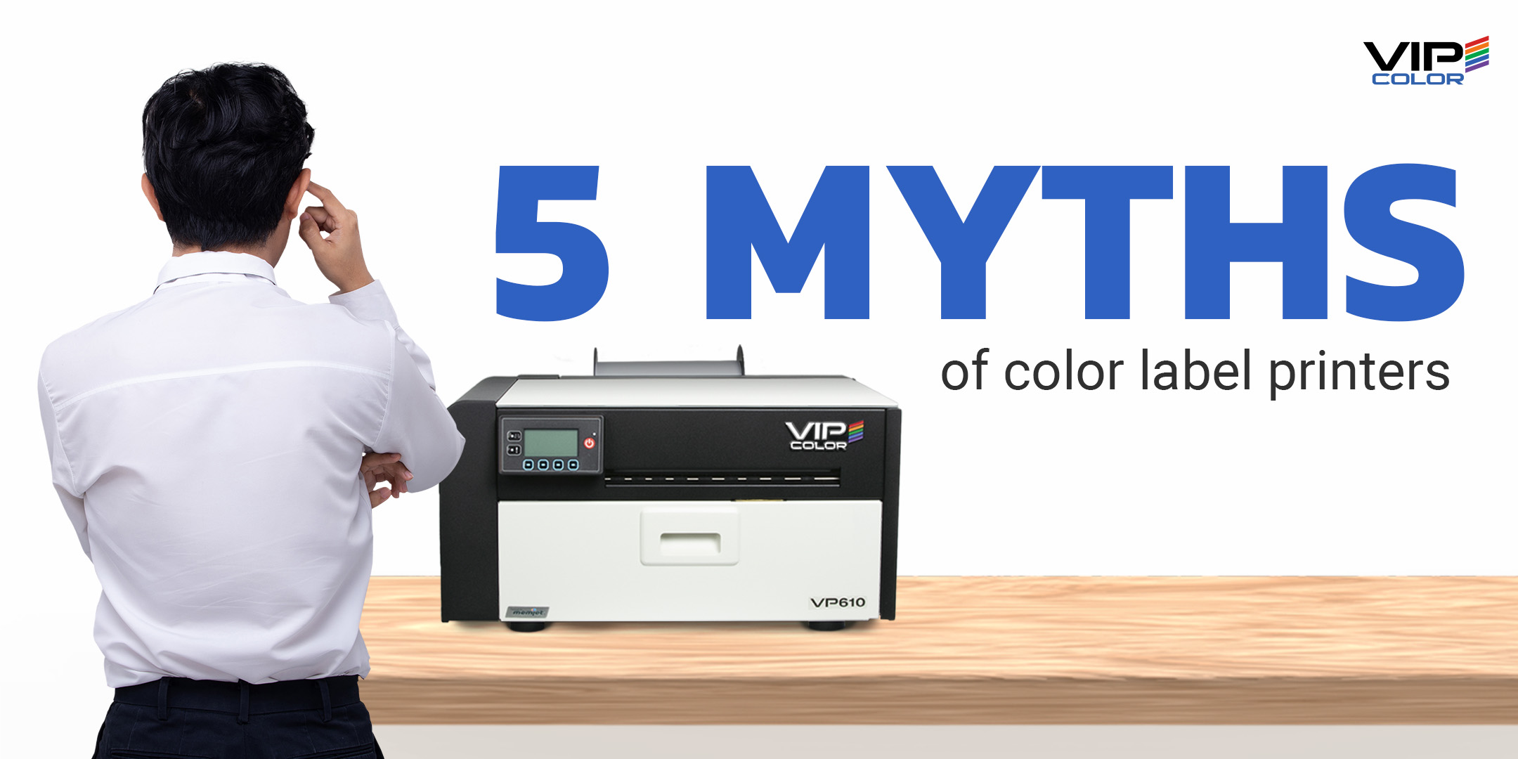 Five myths about color label printers? - VIPColor